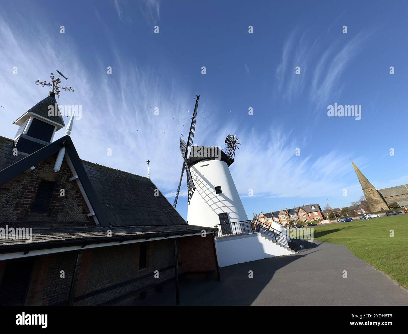 Lytham Windmill, Lytham St Annes, Fylde in Lancashire, England, UK ...
