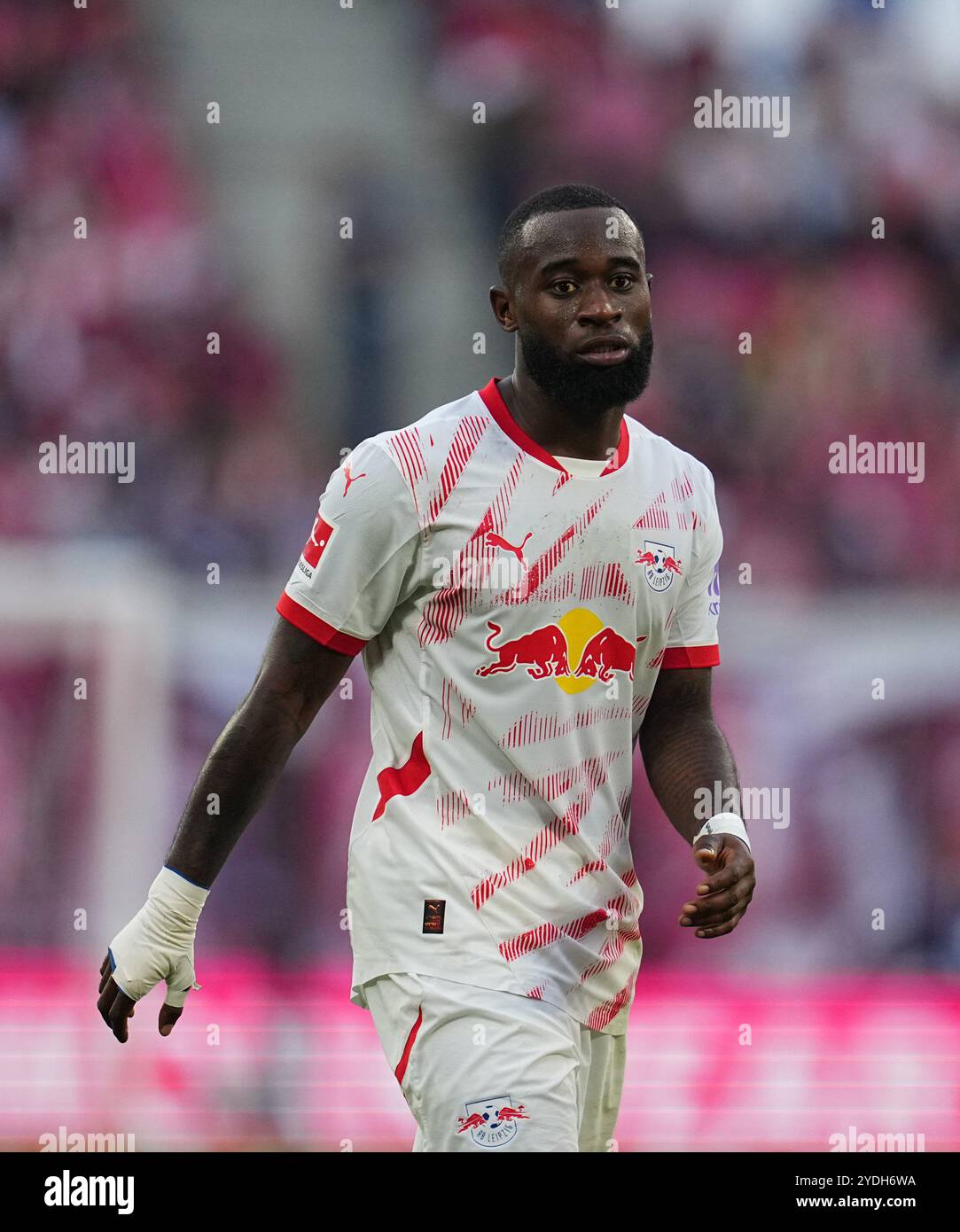 Leipzig, Germany. 26 October, 2024. Lutsharel Geertruida of Leipzig ...