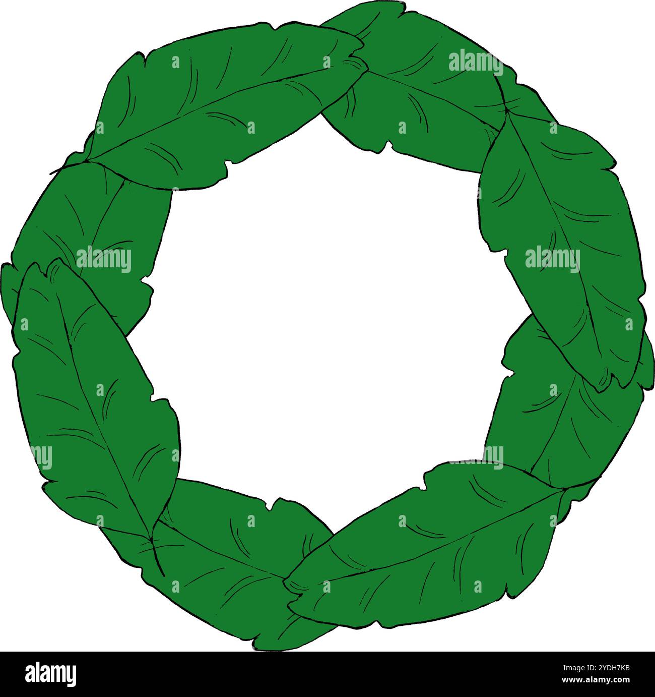 Tropical forest banana plants Stock Vector Images - Alamy