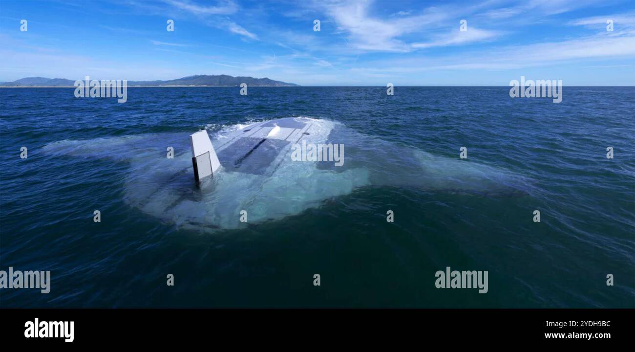 GHOST MANTA RAY DRONE designed by Northrop Grumman. Photo: Northrop ...