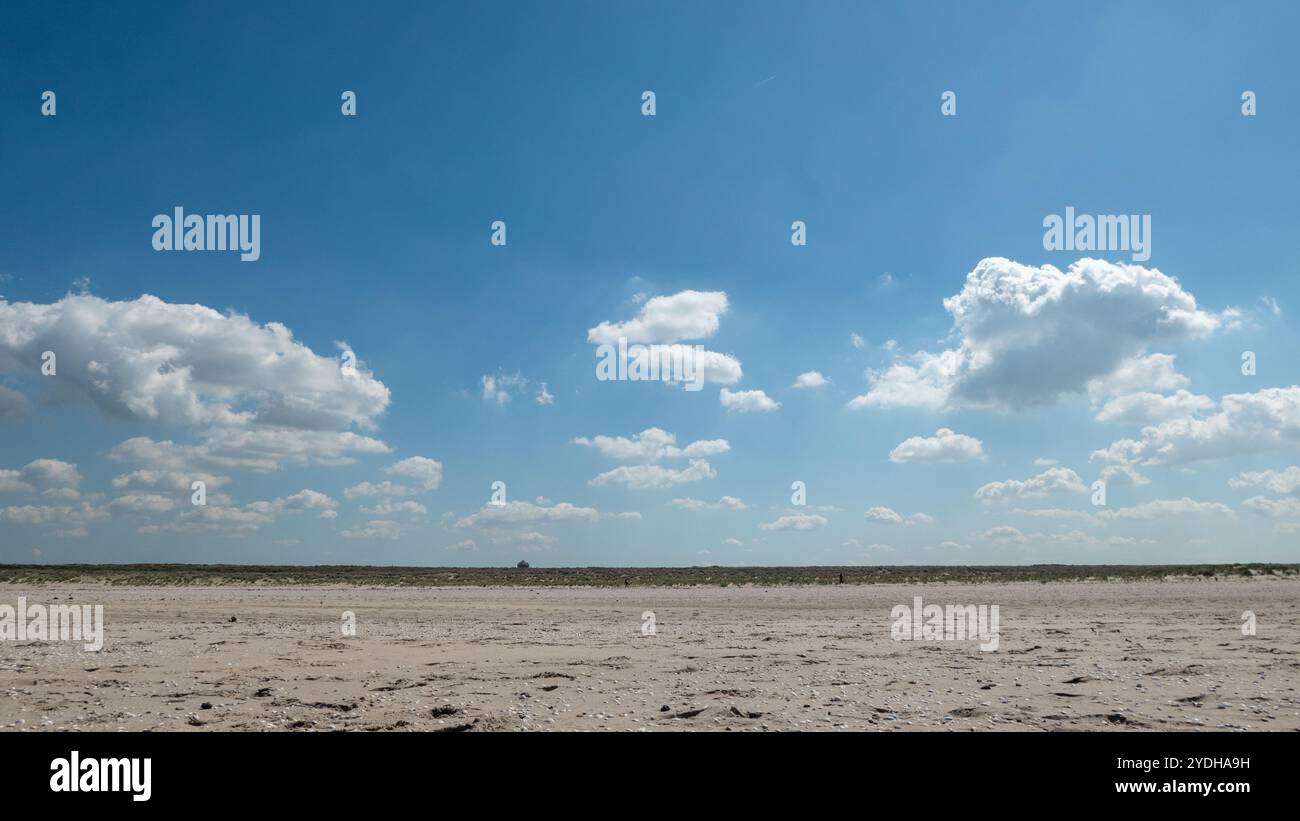 vast beach in Kijkduin, Holland Stock Photo - Alamy
