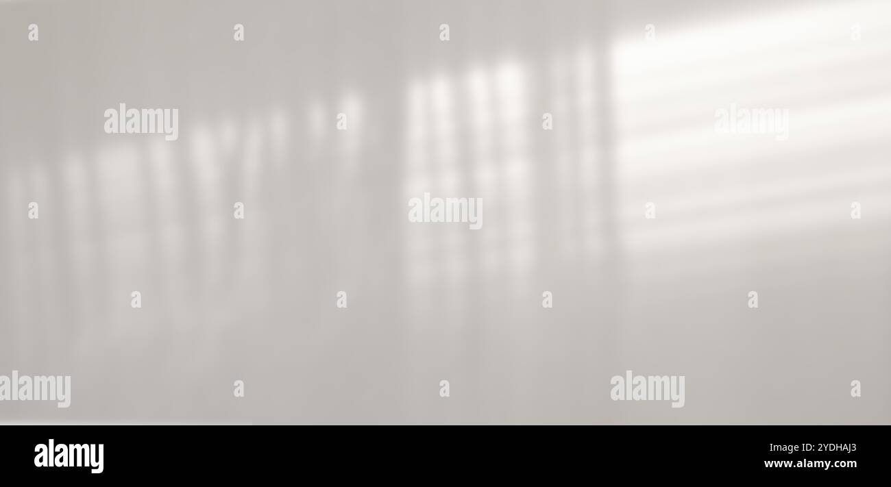 Light and shadow on an abstract gray background. Natural shadows and ...