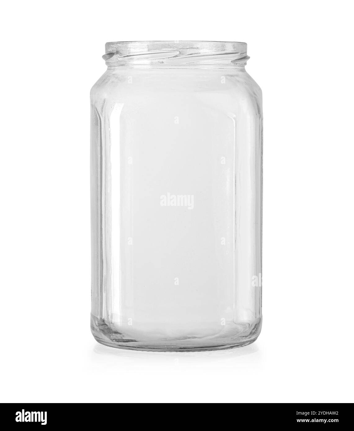 Empty glass jar cutout Black and White Stock Photos & Images - Alamy