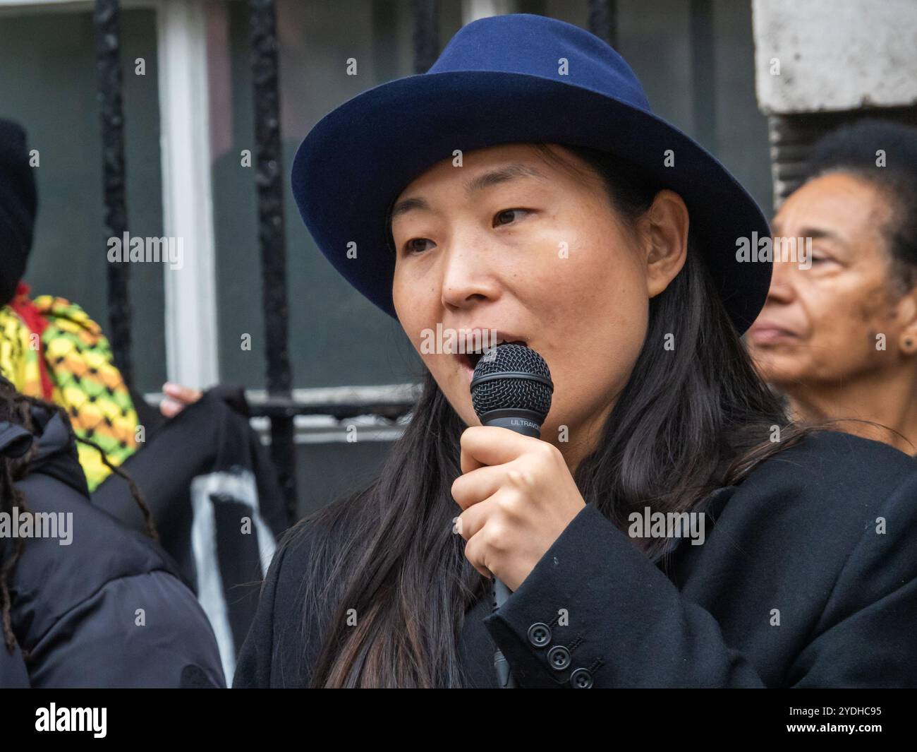 London, UK. 26th October 2024. Qian Zheng, partner of Benjamin ...