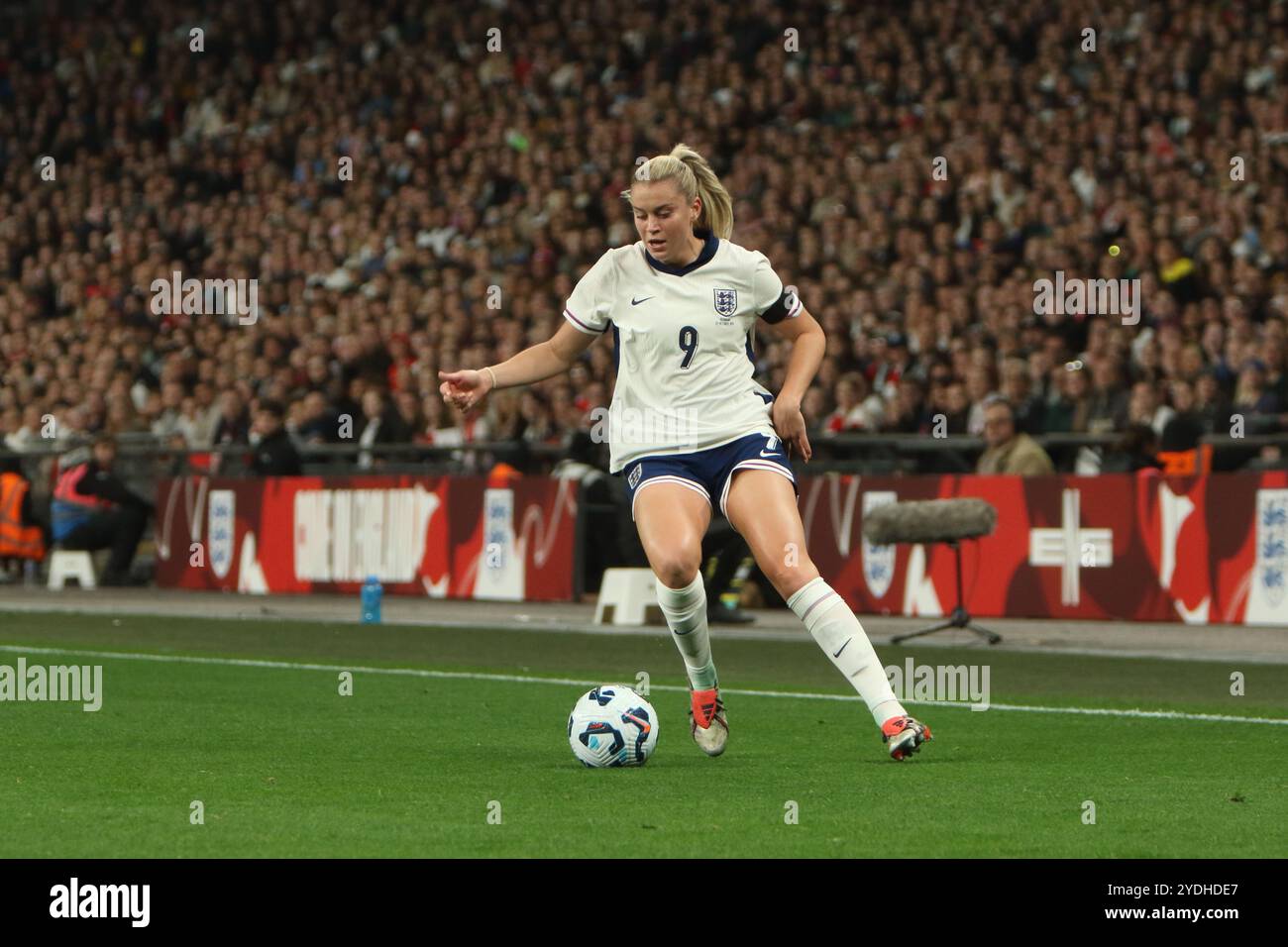 Alessia Russo England v Germany women's football Wembley Stadium London ...