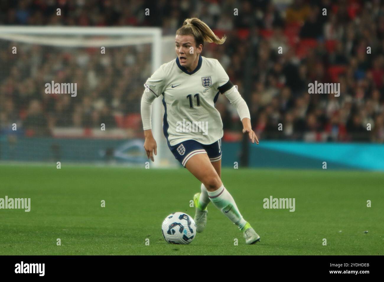 Lauren Hemp England v Germany women's football Wembley Stadium London ...