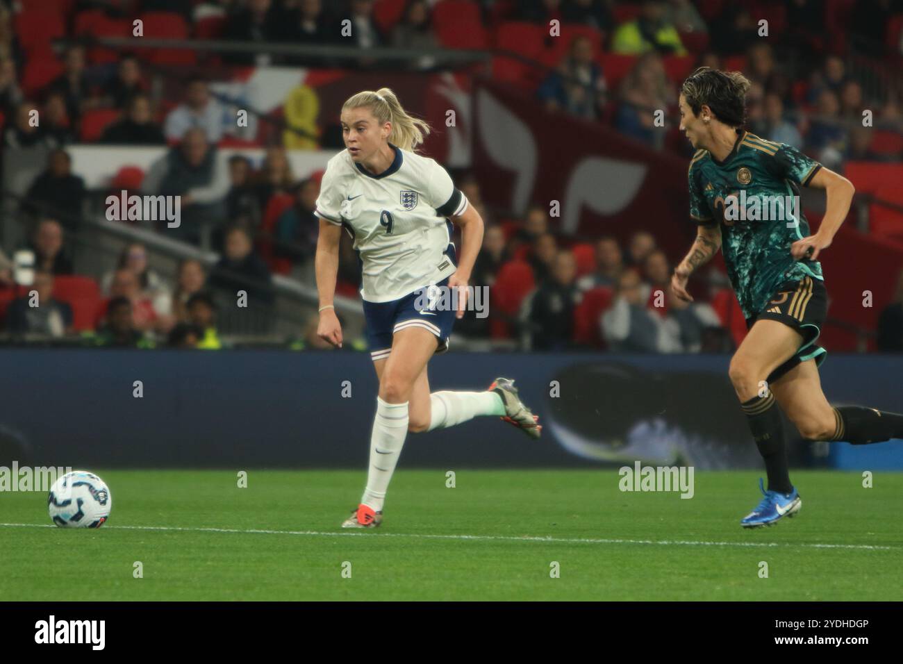 Alessia Russo and Sara Doorsoun England v Germany women's football ...