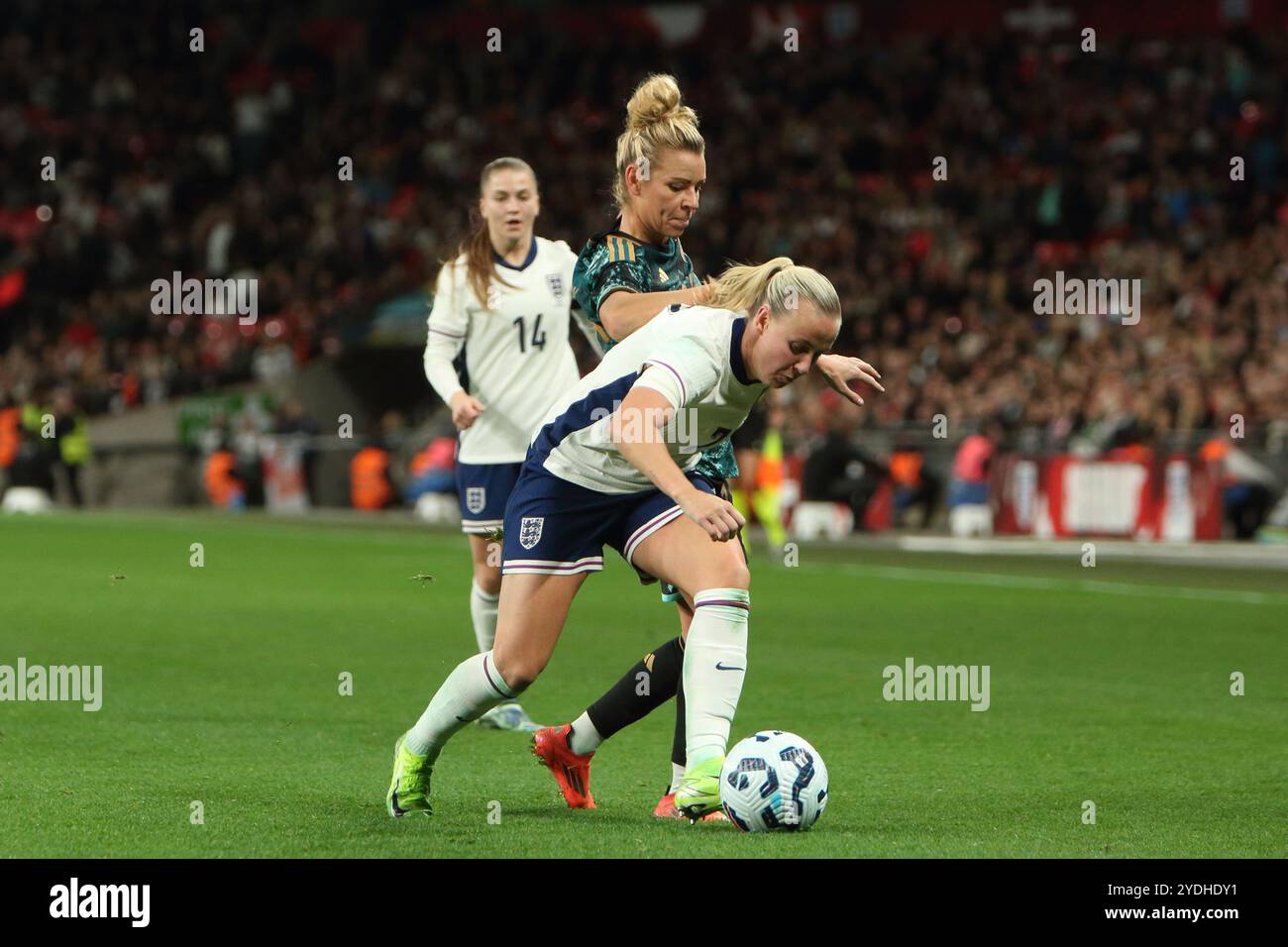 Beth Mead England v Germany women's football Wembley Stadium London UK ...