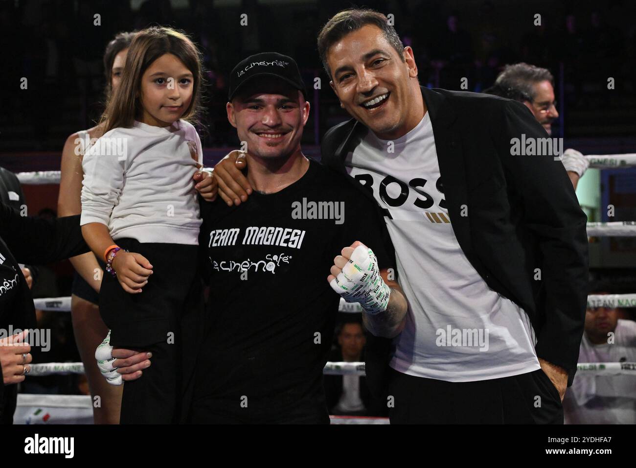 Michael Magnesi (ITA) vs Kevin Trana (NIC) during the WBC international ...