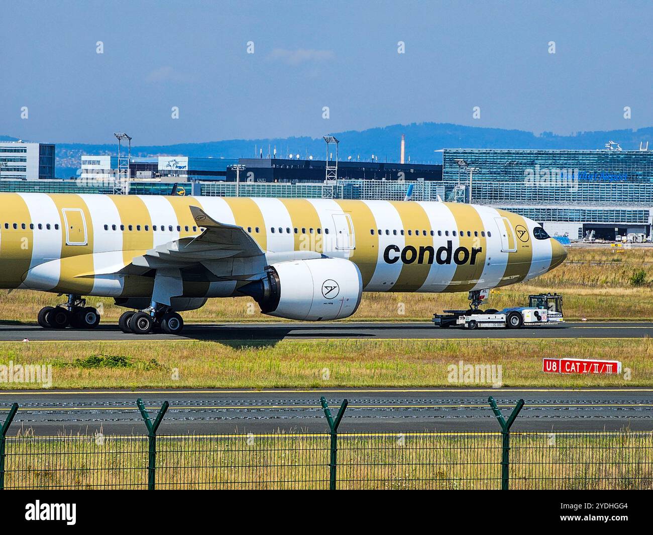 Frankfurt, Hessen, Germany - August 13 2024: Condor Beige Livery Airbus ...