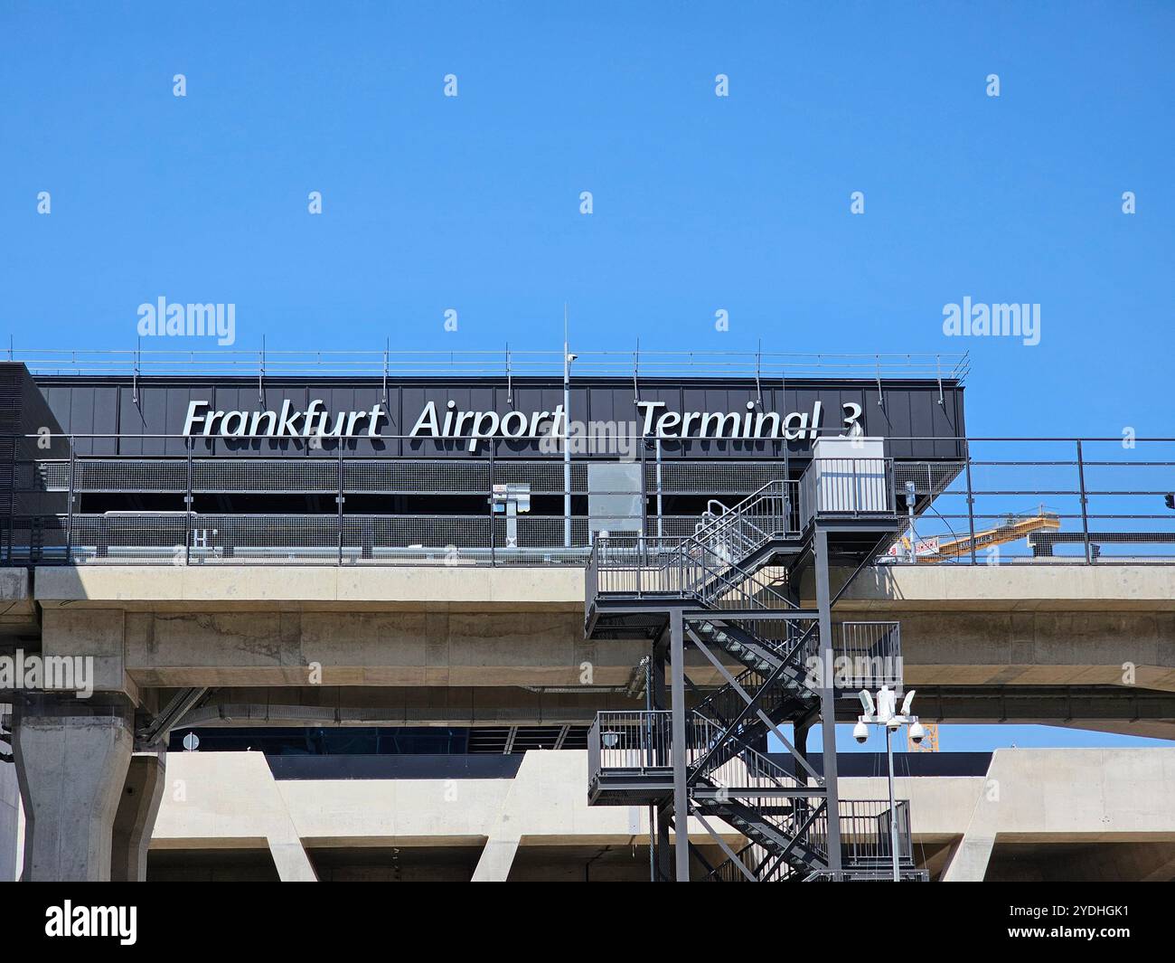 Frankfurt, Hessen, Germany - August 13 2024: Terminal 3 Fraport ...