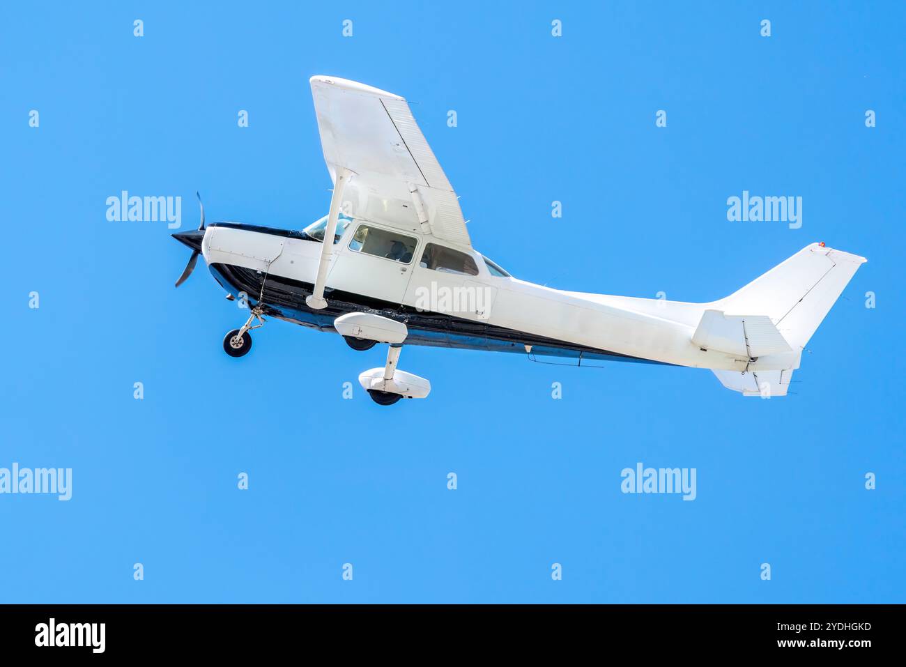 Aerial view of a small plane flying in Turkey Stock Photo - Alamy