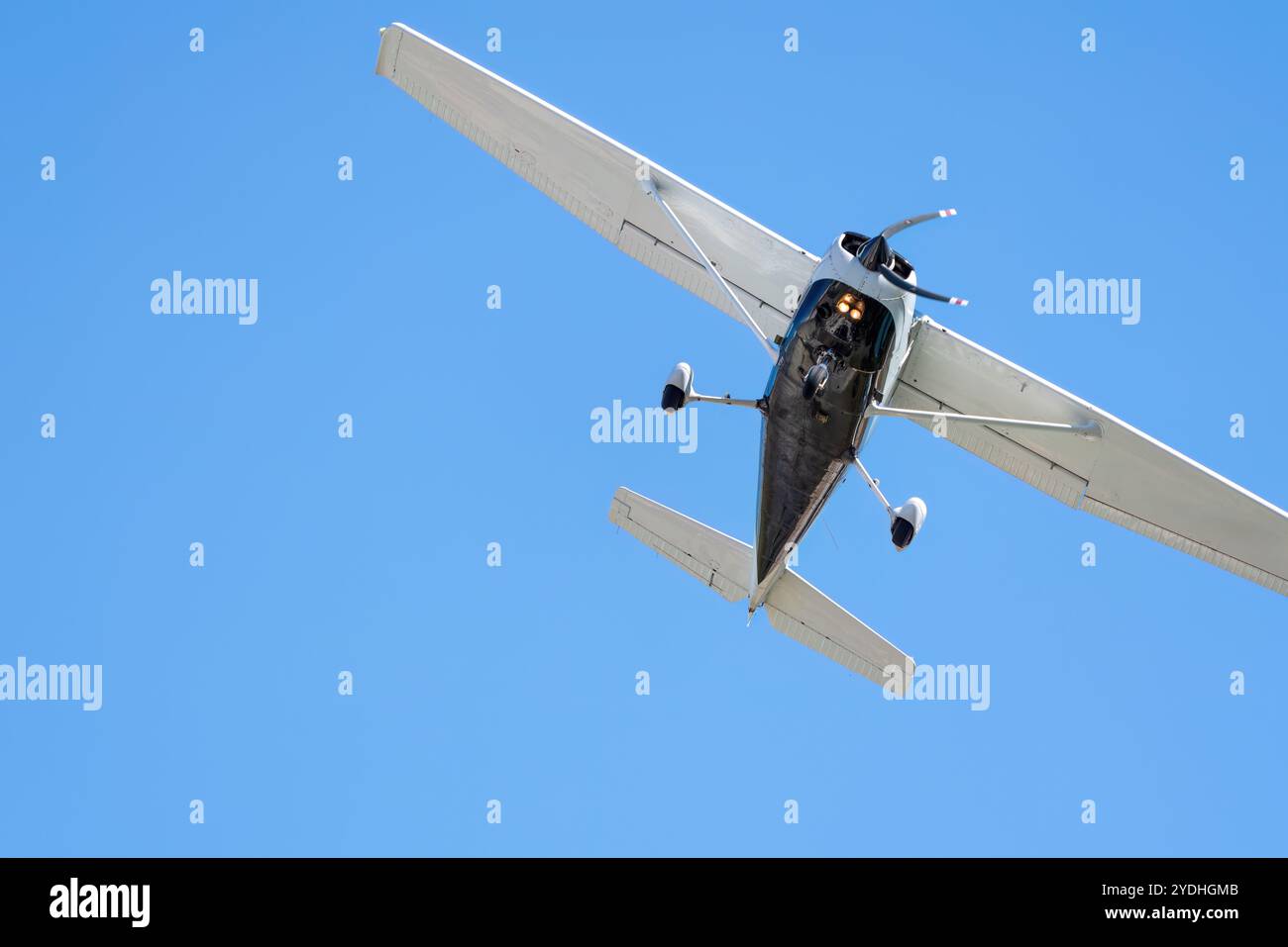 Aerial view of a small plane flying in Turkey Stock Photo - Alamy
