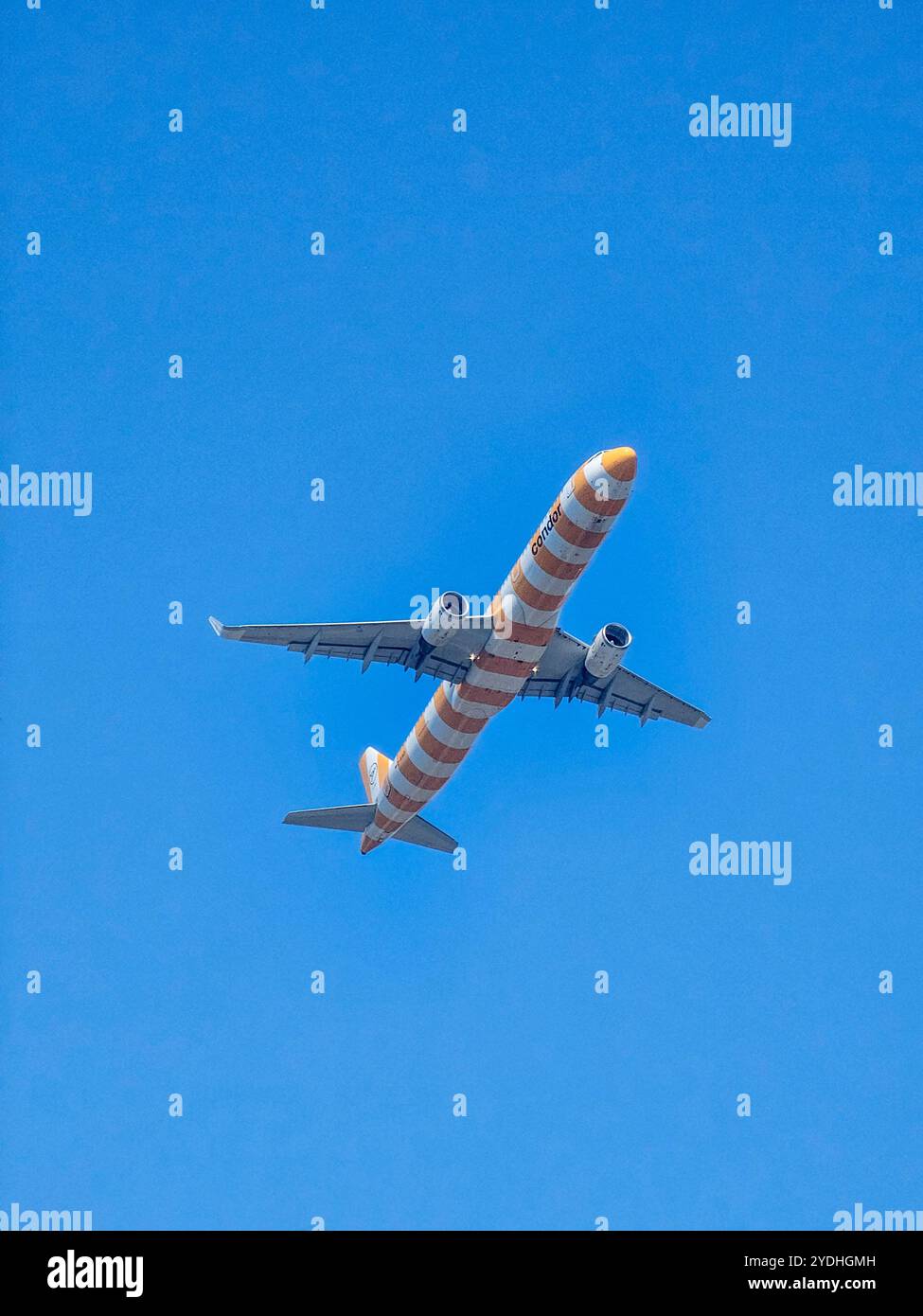 Frankfurt, Hessen, Germany - August 13 2024: Condor Yellow Livery ...