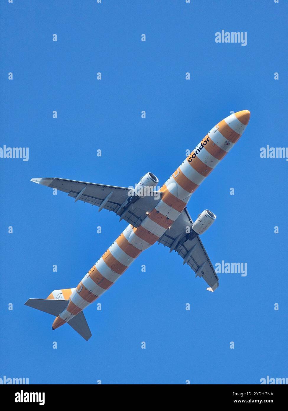 Frankfurt, Hessen, Germany - August 13 2024: Condor Yellow Livery ...