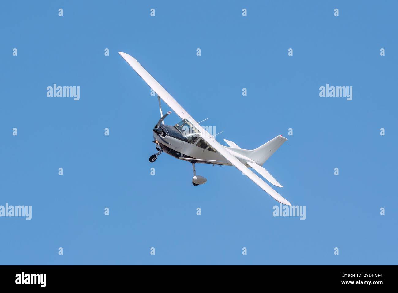 Aerial view of a small plane flying in Turkey Stock Photo - Alamy