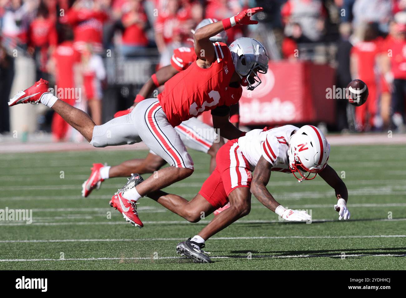 Columbus, United States. 26th Oct, 2024. Ohio State Buckeyes Lorenzo ...