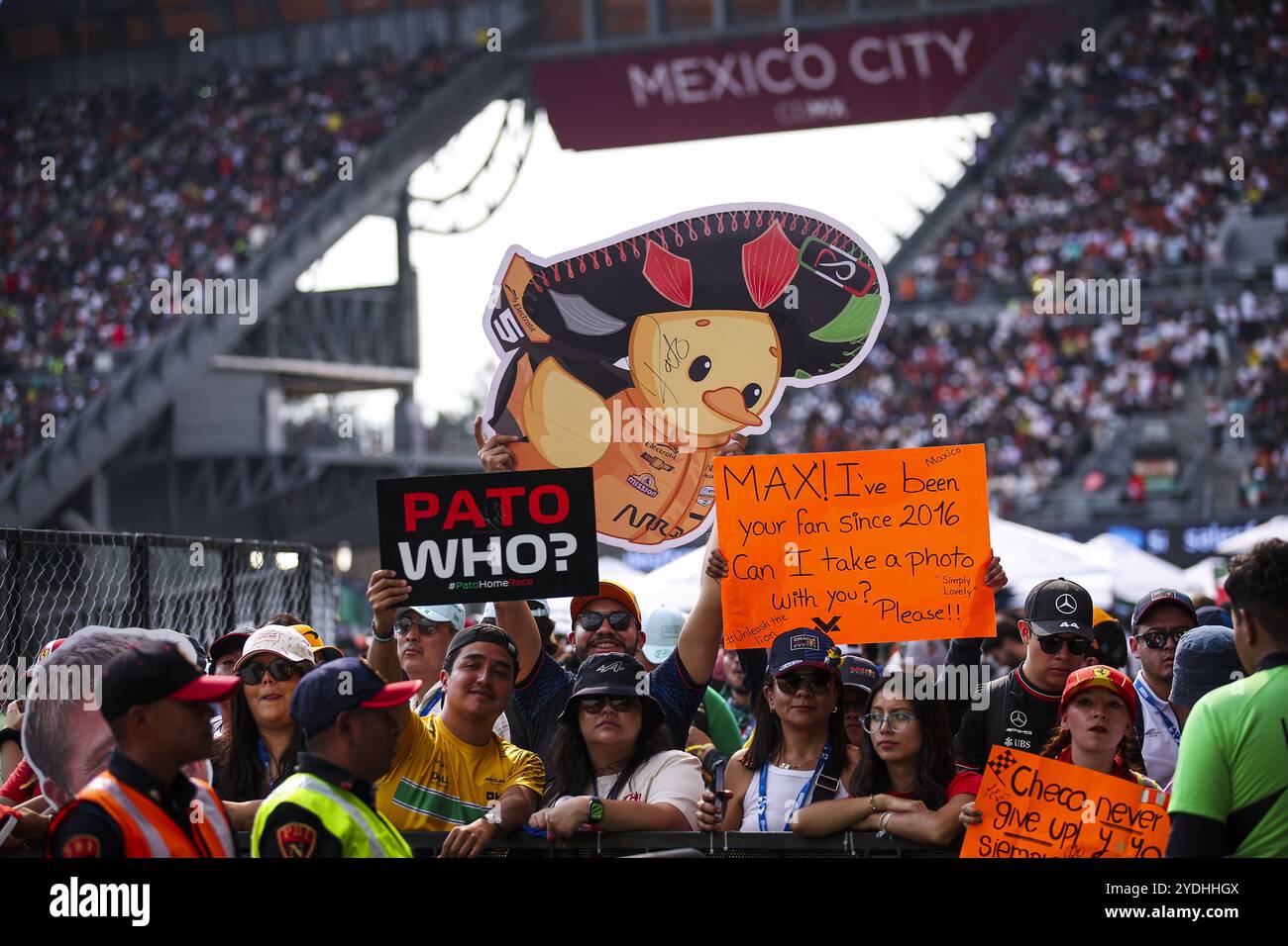 Ambiance, Mexican Fans during the Formula 1 Gran Premio de la Ciudad de ...