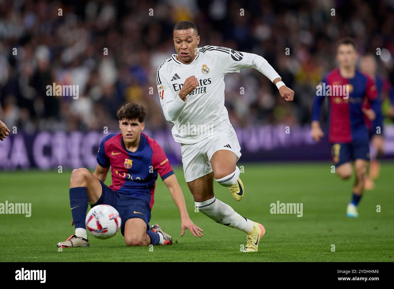 Madrid, Madrid, Spain. 26th Oct, 2024. Kylian Mbappe of Real Madrid CF ...
