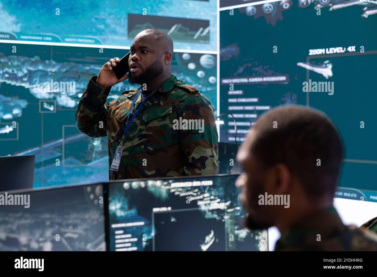African american military officers hi-res stock photography and images - Alamy