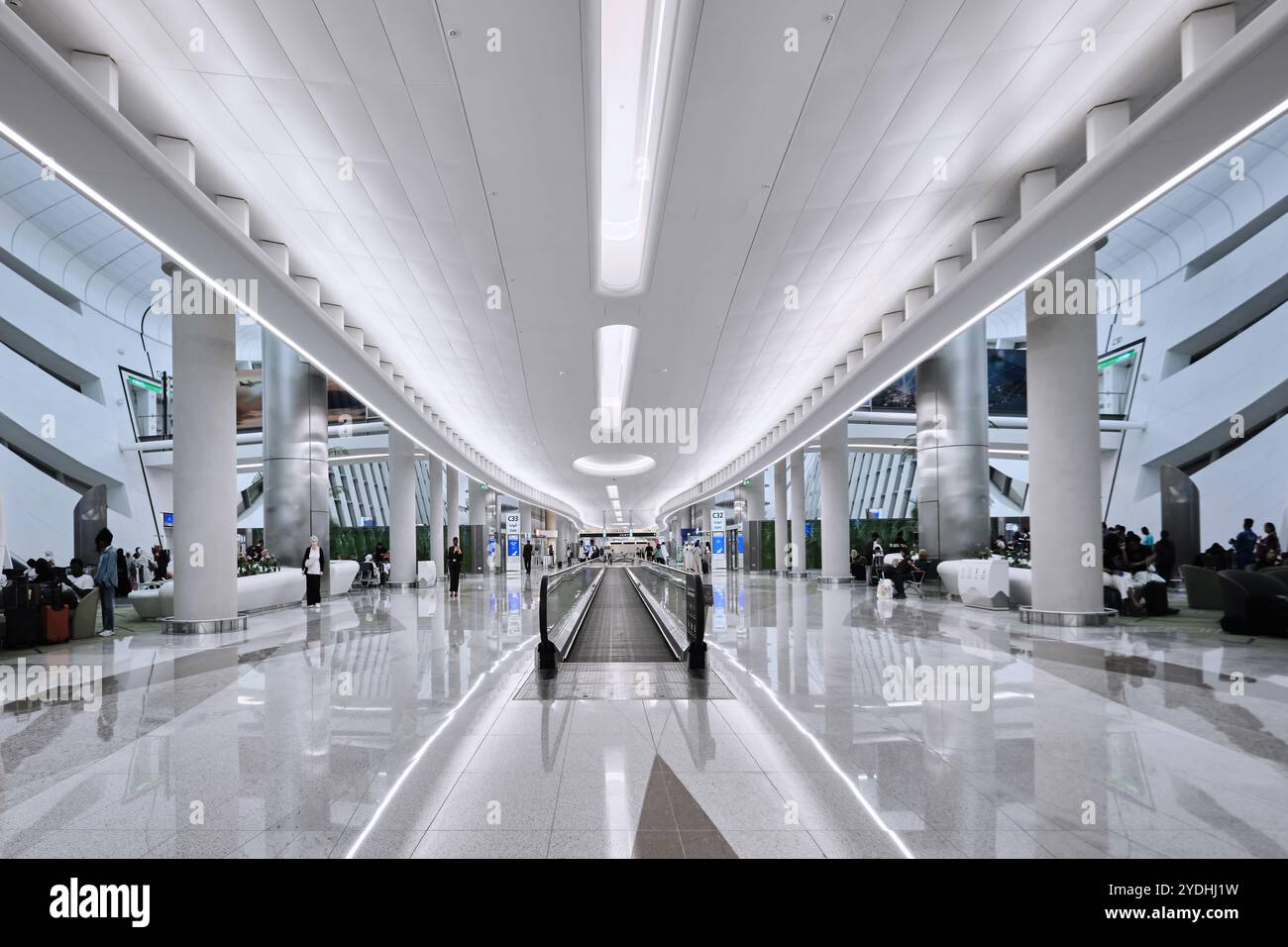 Abu Dhabi, United Arab Emirates - August 10, 2024: Zayed International ...