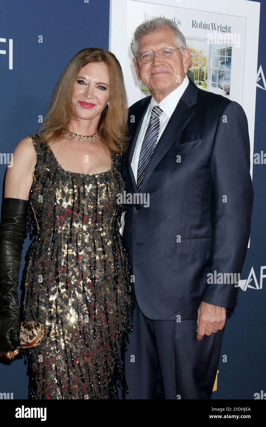 Los Angeles, USA. 24, October, 2024. Pictured left to right, Leslie ...