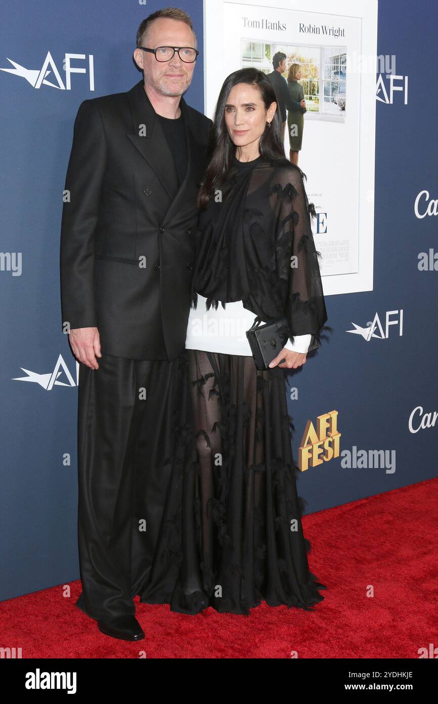 Los Angeles, USA. 24, October, 2024. Pictured left to right, Paul ...