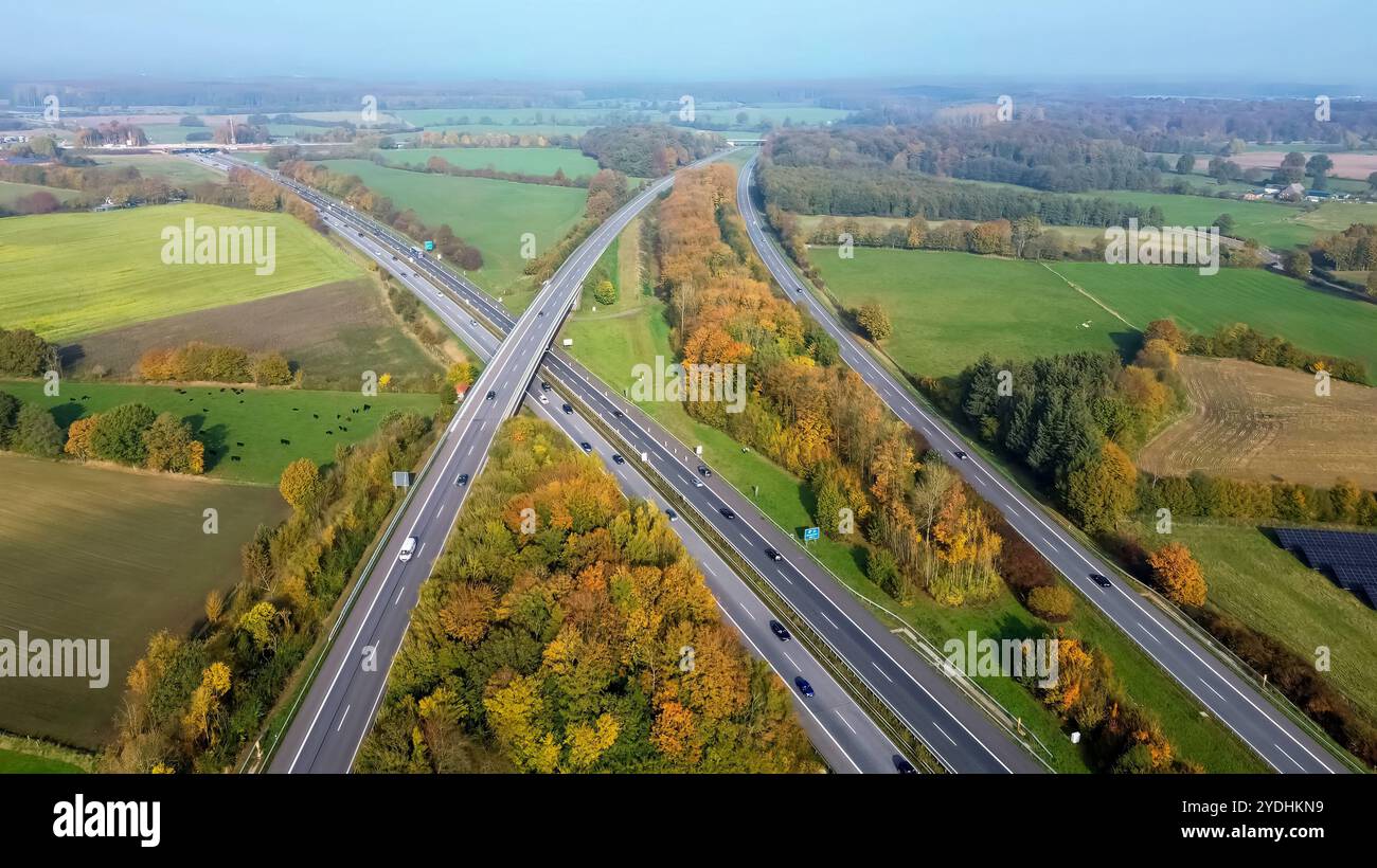 Top view a7 highway road hi-res stock photography and images - Alamy