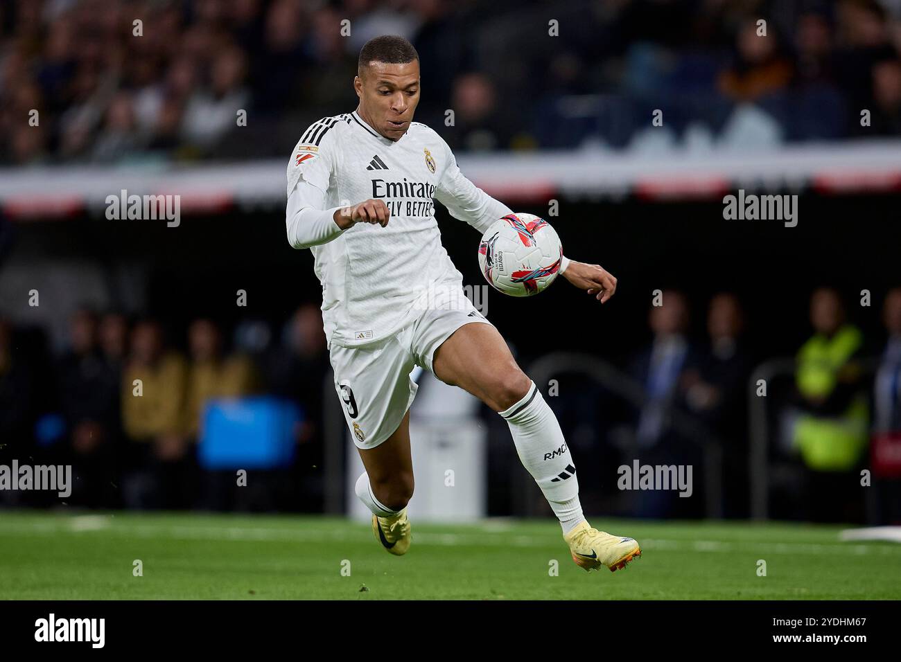 Madrid, Madrid, Spain. 26th Oct, 2024. Kylian Mbappe of Real Madrid CF ...