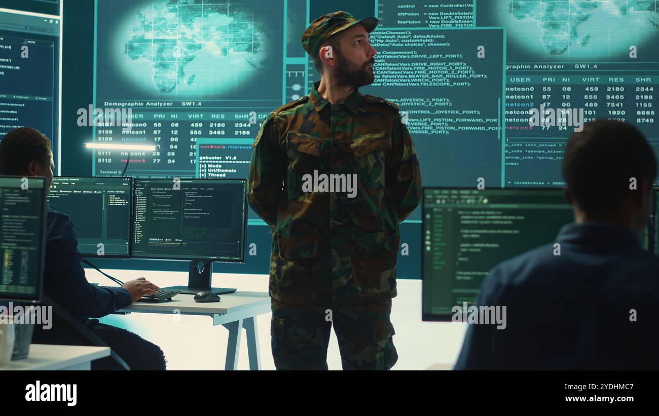 Cyber defense team working hi-res stock photography and images - Alamy