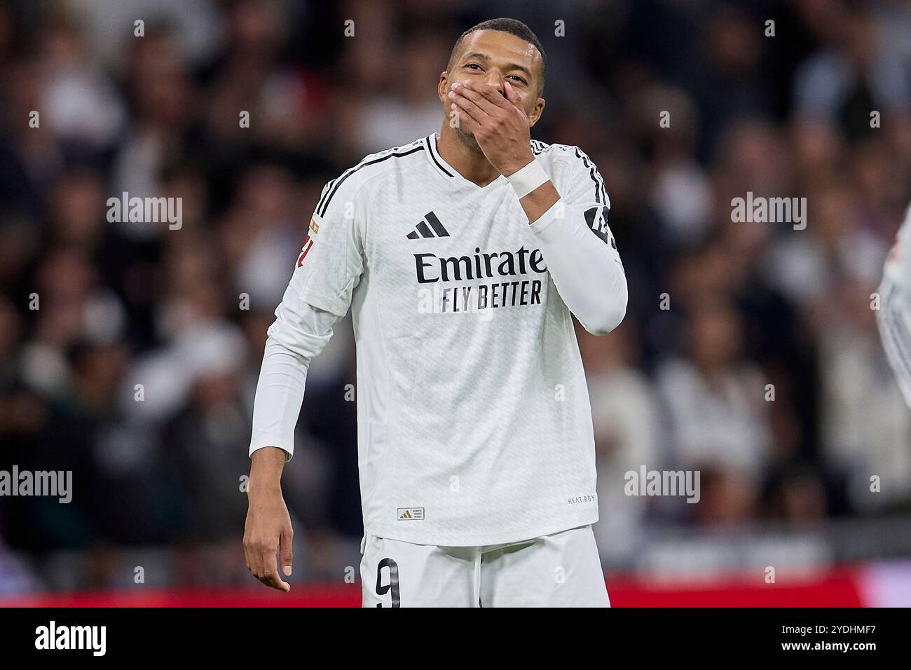 Madrid, Madrid, Spain. 26th Oct, 2024. Kylian Mbappe of Real Madrid CF ...