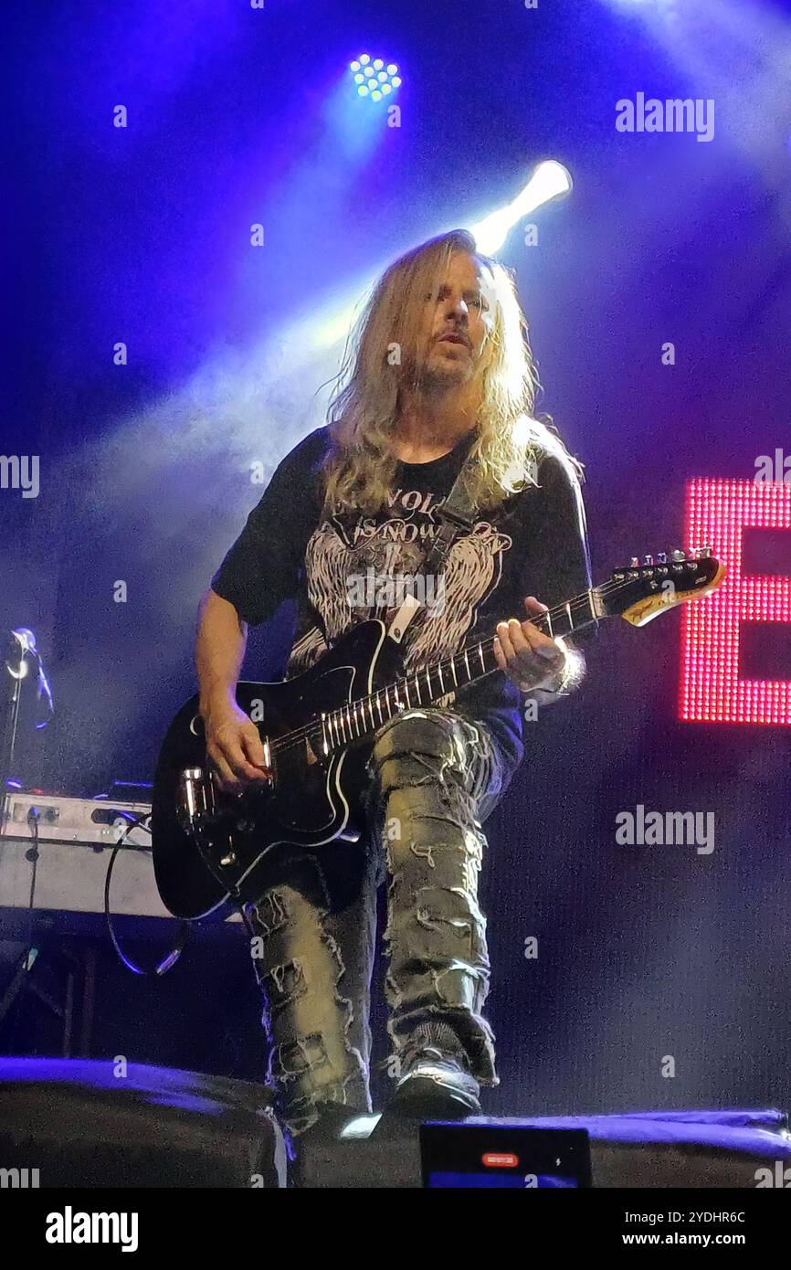 Sao Paulo, Brazil. 30th Aug, 2024. In the photo, Bride Band. Guitar ...