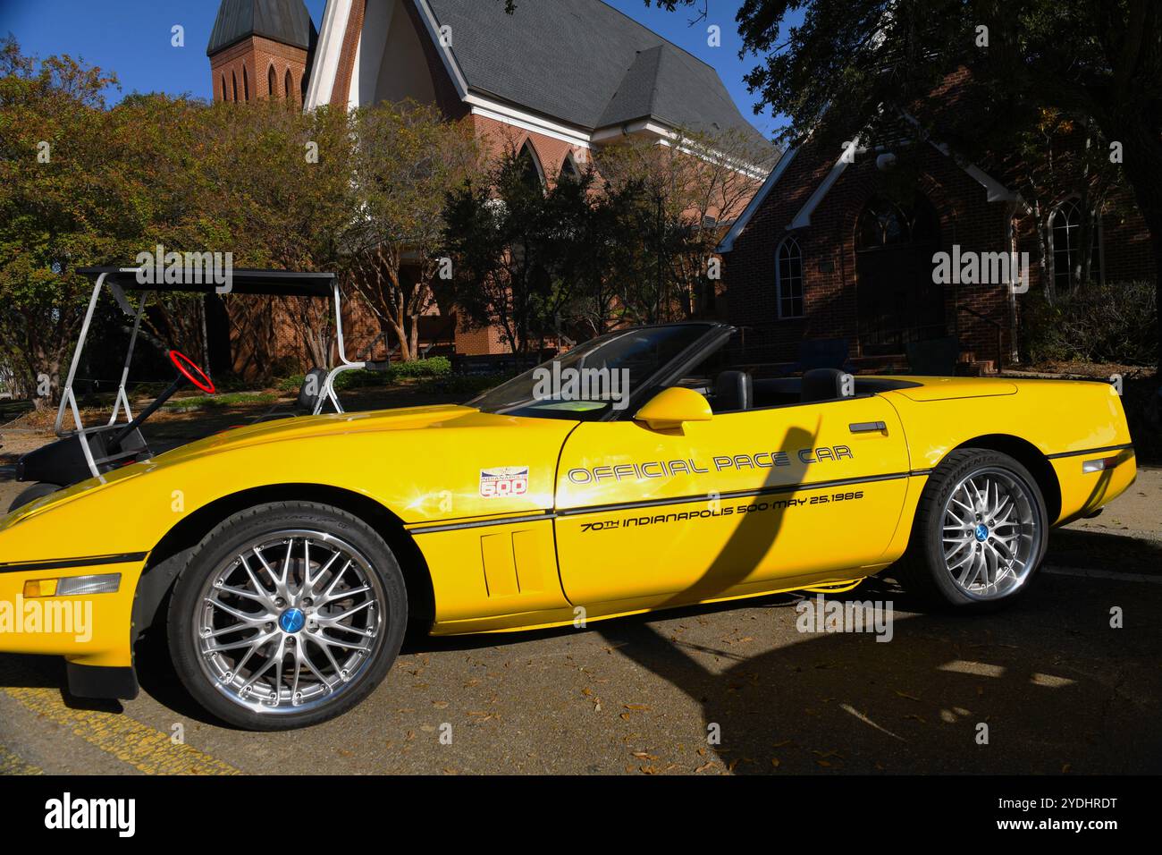 The 1986 Official Indianapolis 500 pace car Stock Photo - Alamy