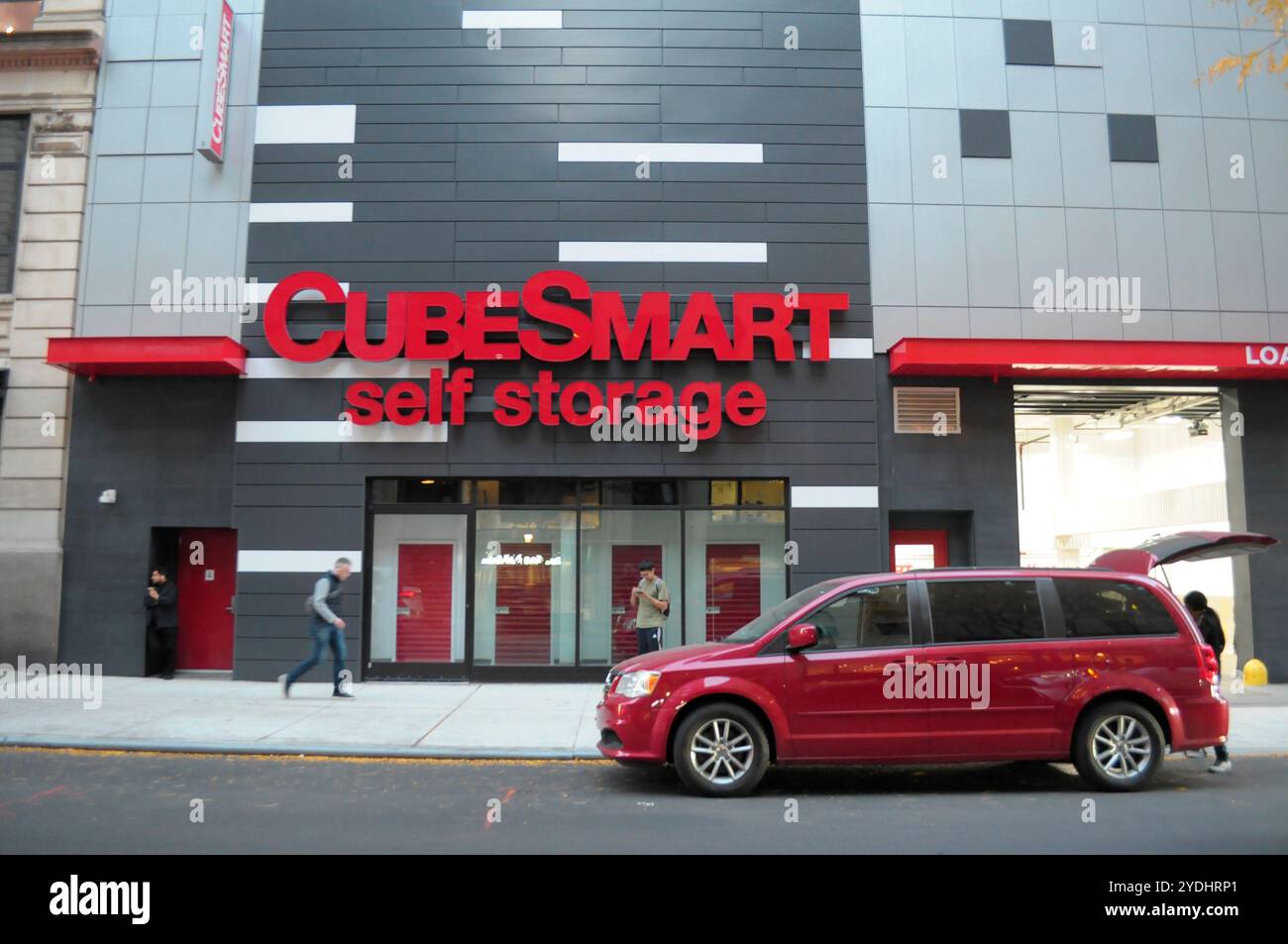 A CubeSmart Self Storage facility is seen in Manhattan, New York City ...