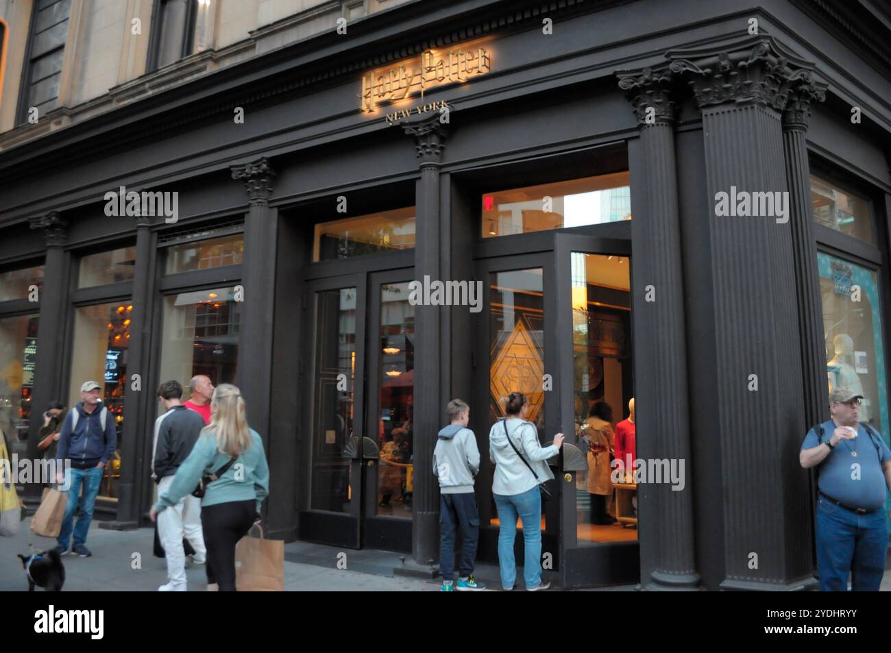 The Harry Potter store is seen in Manhattan, New York City Stock Photo ...