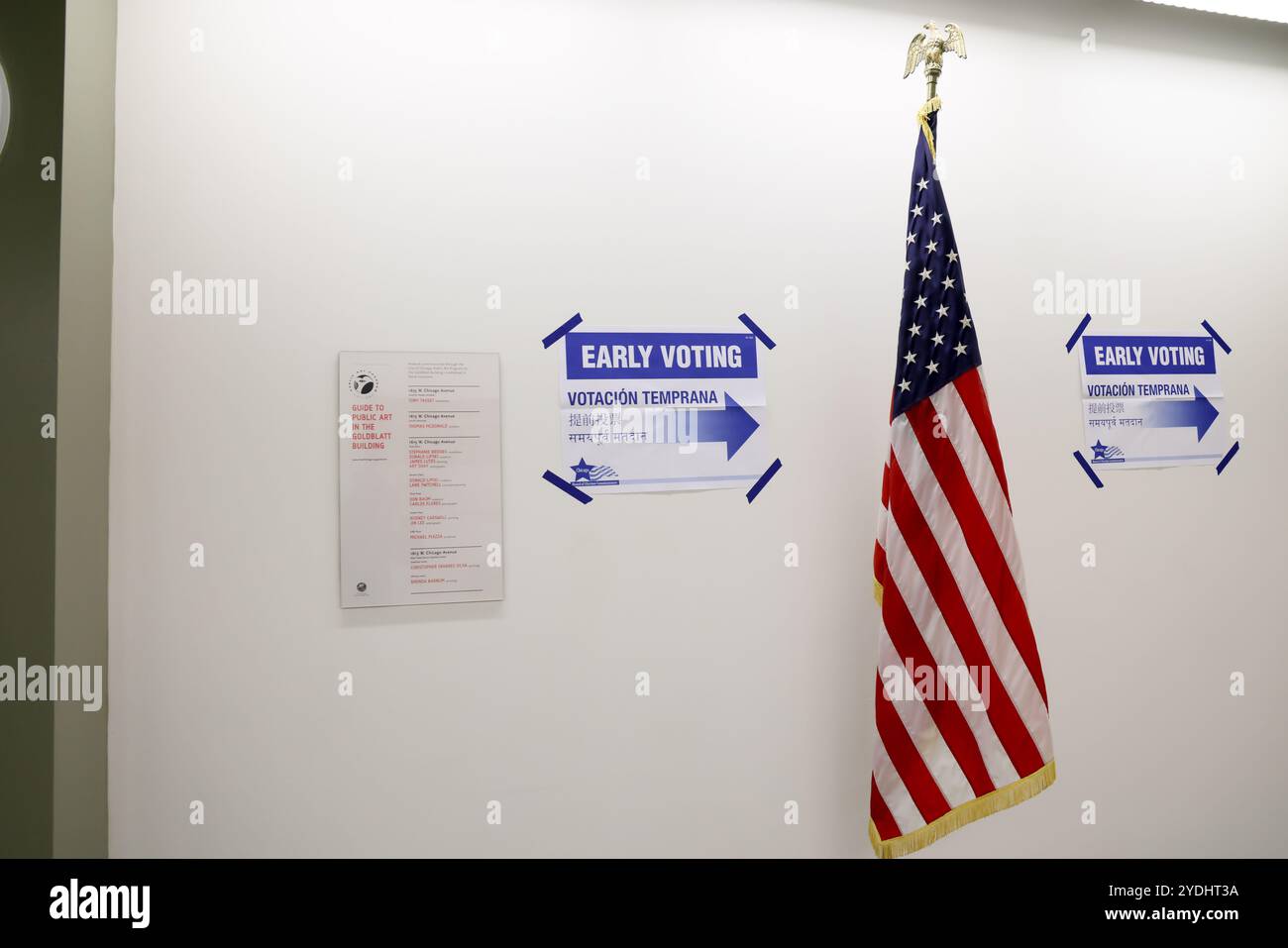 Early voting is available at the GoldblattÕs Building in the West Town ...