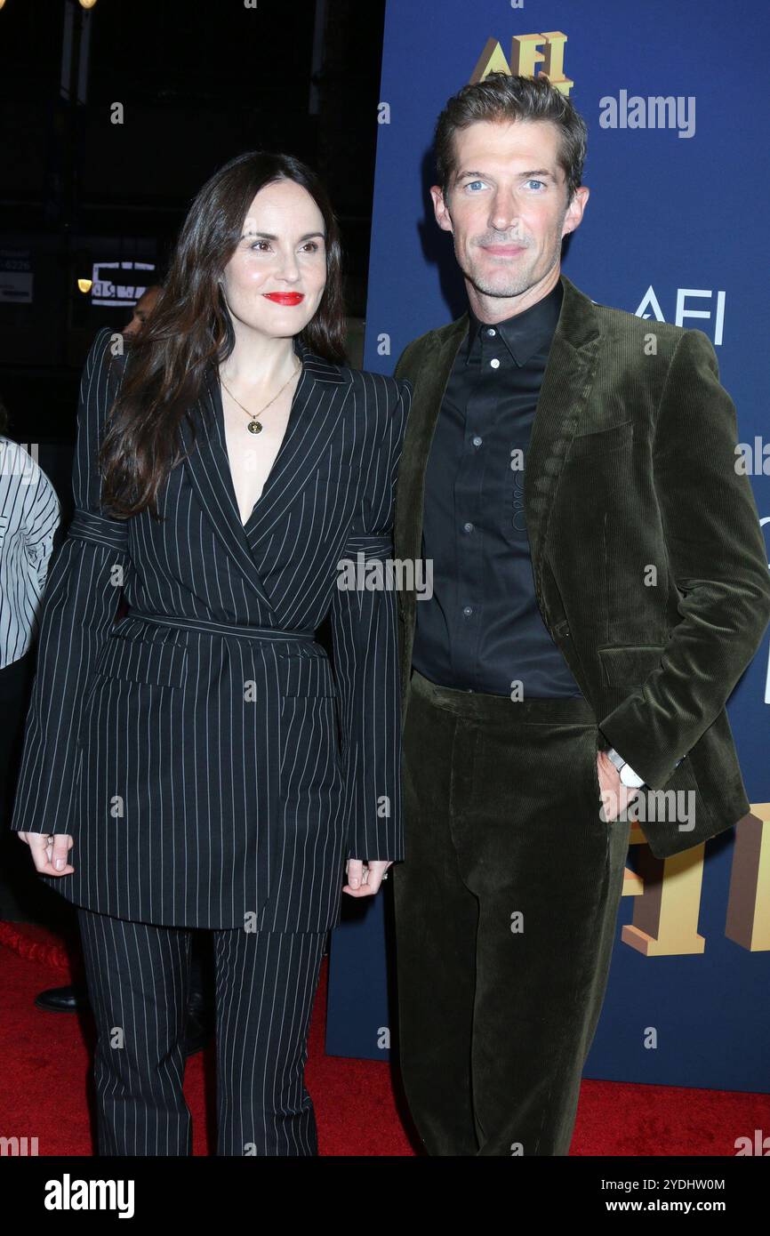 Michelle Dockery, Gwilym Lee at arrivals for AFI FEST 2024 presented by ...