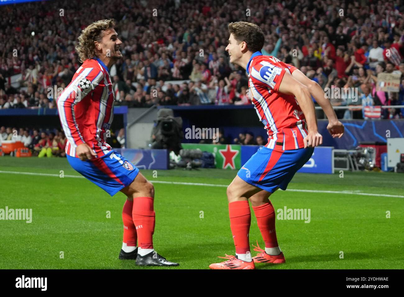 Celebration Goal 19 Julián Alvarez of Atletico Madrid during the UEFA ...