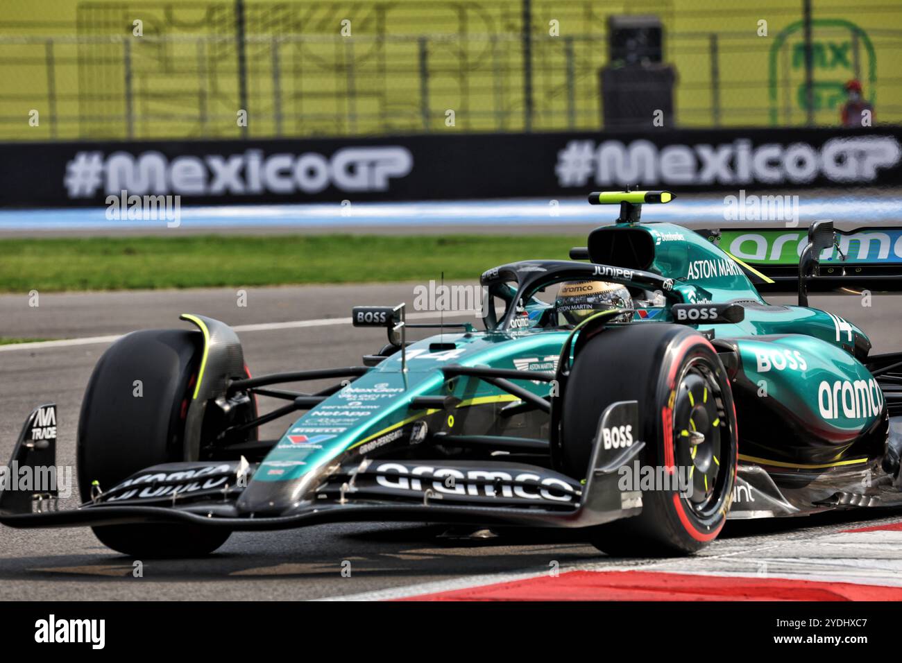 Mexico City, Mexico. 26th Oct, 2024. Fernando Alonso (ESP) Aston Martin ...
