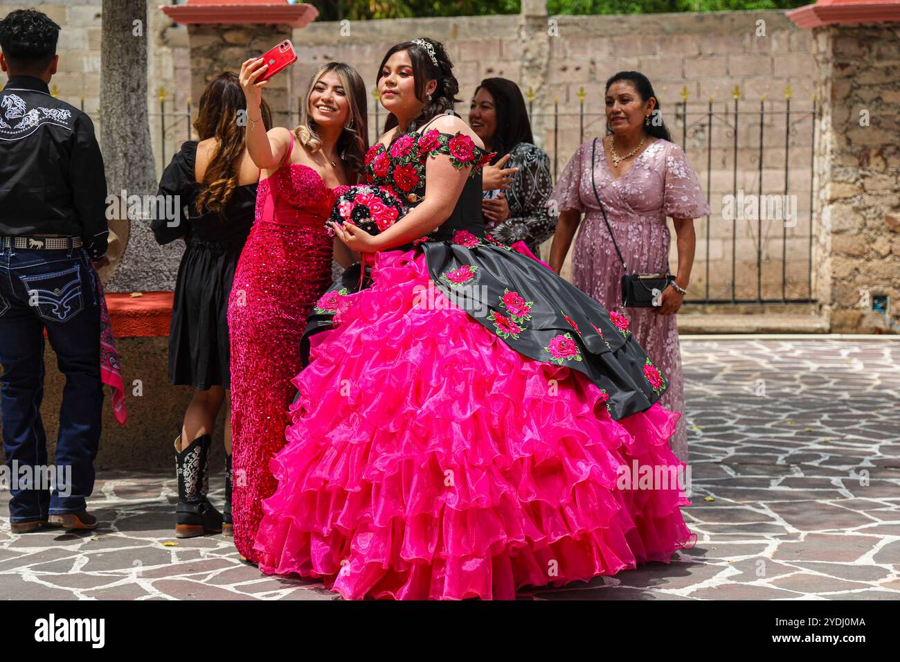 Venado, San Luis Potosí, Mexico. Entrance facade to the municipality or ...
