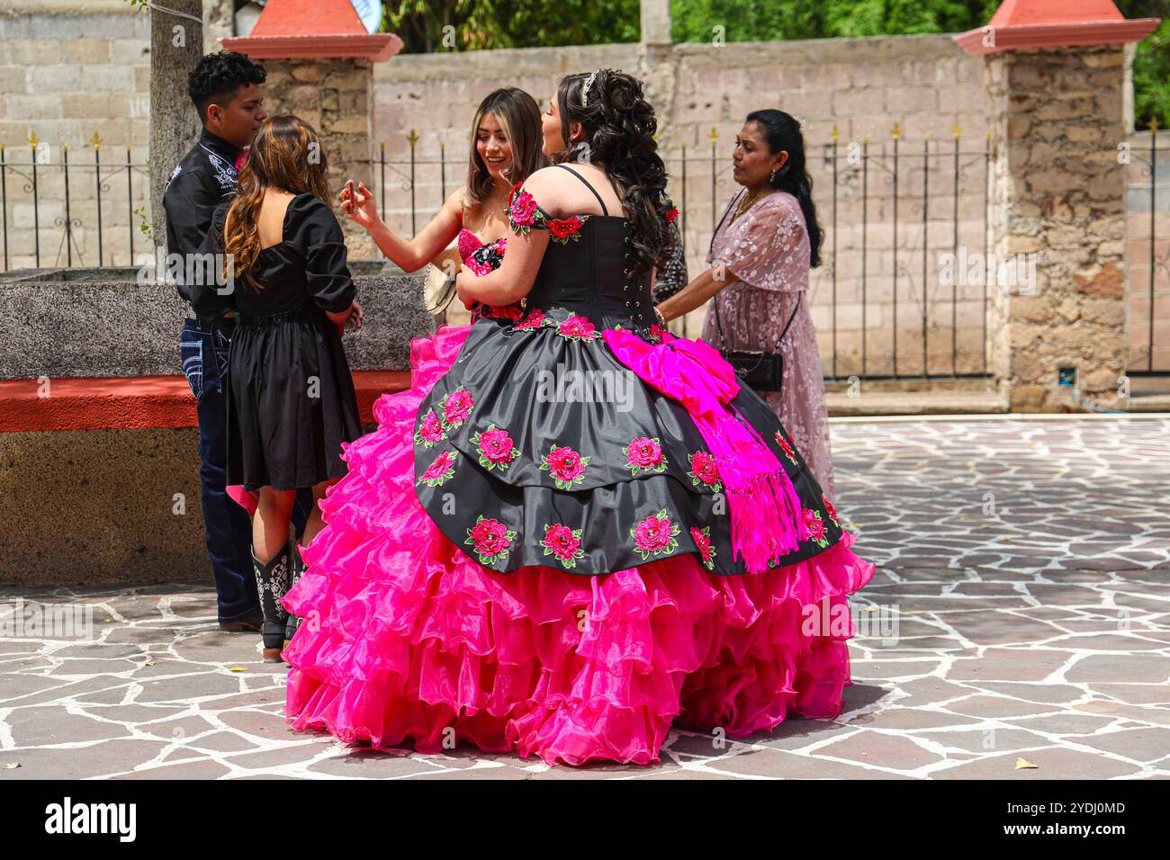 Venado, San Luis Potosí, Mexico. Entrance facade to the municipality or ...