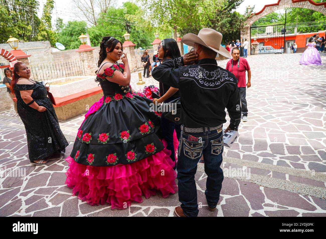 Venado, San Luis Potosí, Mexico. Entrance facade to the municipality or ...