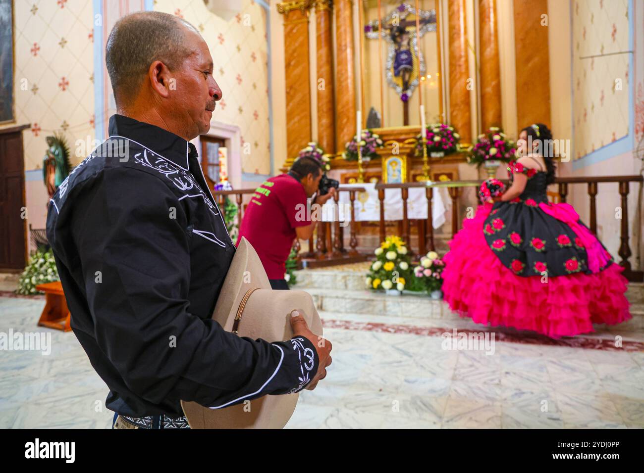 Venado, San Luis Potosí, Mexico. Entrance facade to the municipality or ...