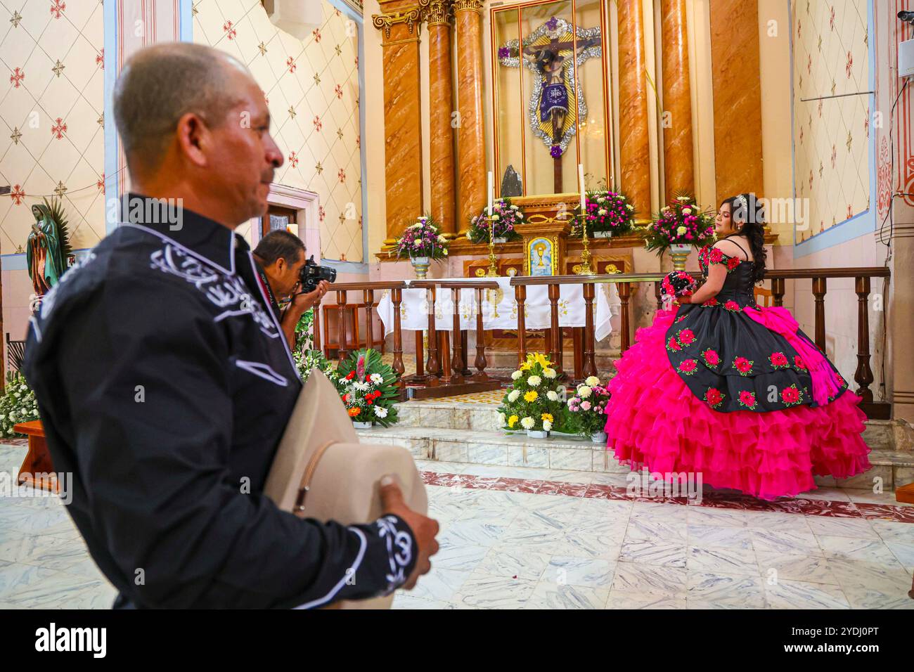 Venado, San Luis Potosí, Mexico. Entrance facade to the municipality or ...