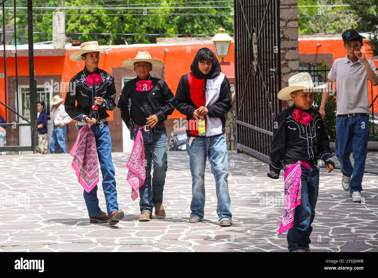 Venado, San Luis Potosí, Mexico. Entrance facade to the municipality or ...