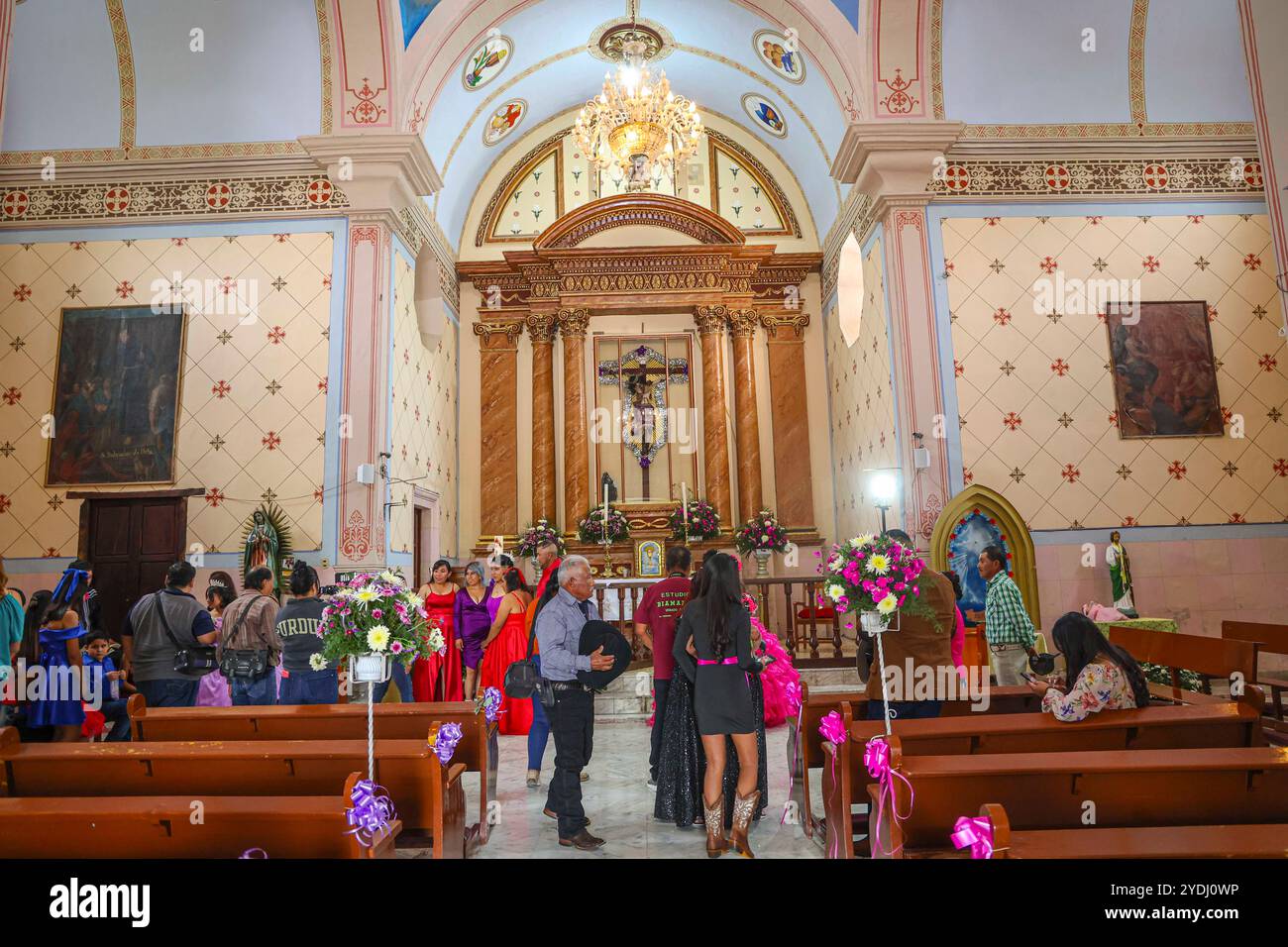 Venado, San Luis Potosí, Mexico. Entrance facade to the municipality or ...