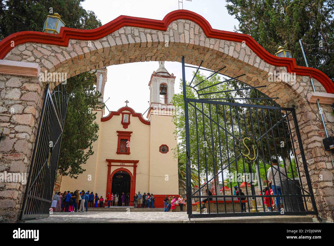Venado, San Luis Potosí, Mexico. Entrance facade to the municipality or ...