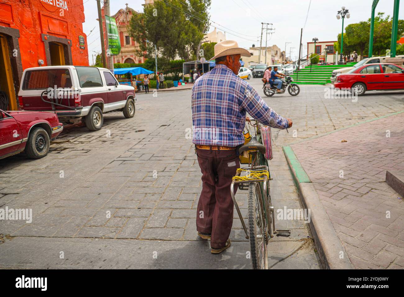 Venado, San Luis Potosí, Mexico. Entrance facade to the municipality or ...