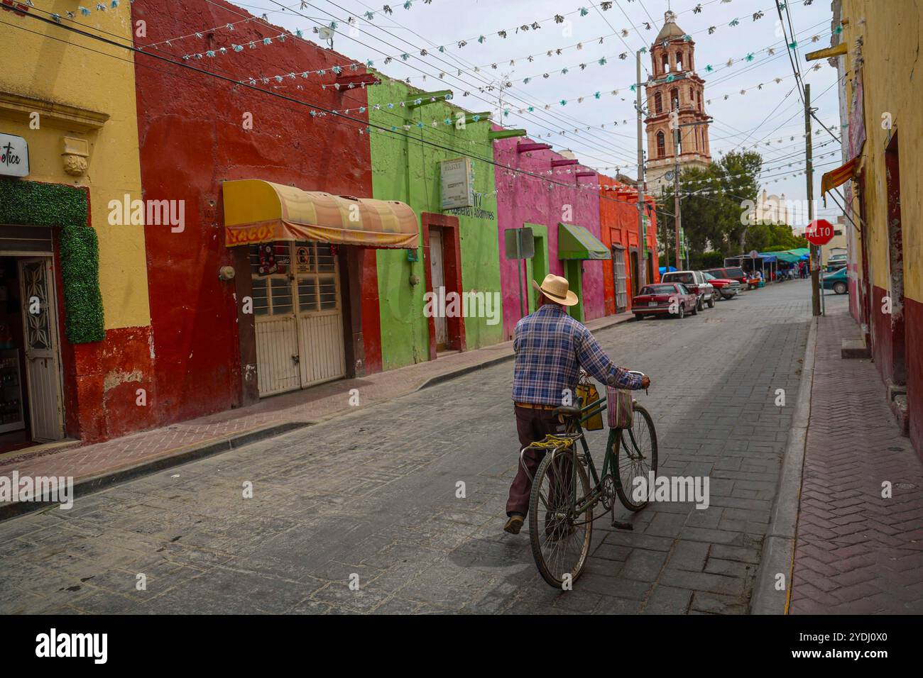 Venado, San Luis Potosí, Mexico. Entrance facade to the municipality or ...
