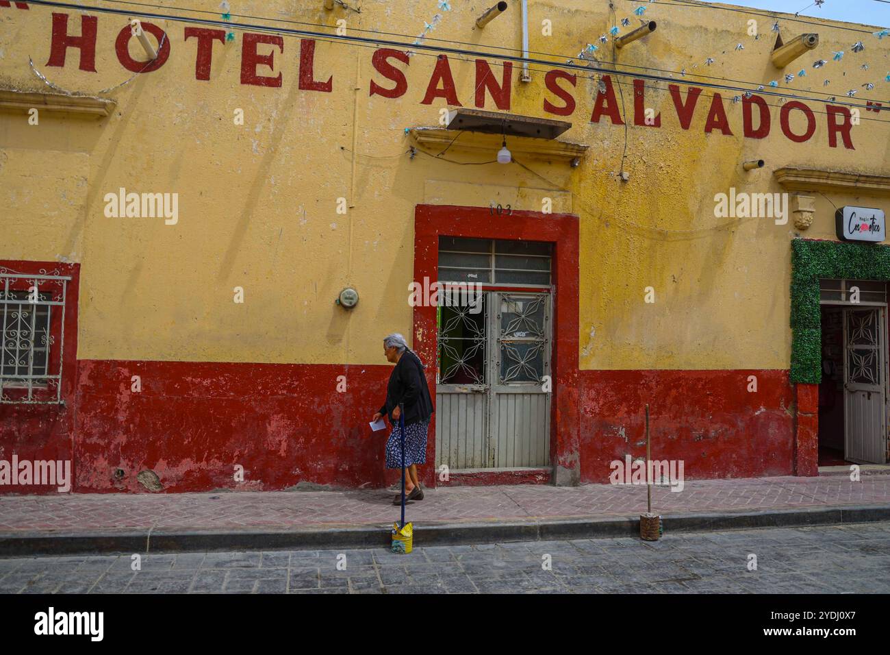 Venado, San Luis Potosí, Mexico. Entrance facade to the municipality or ...